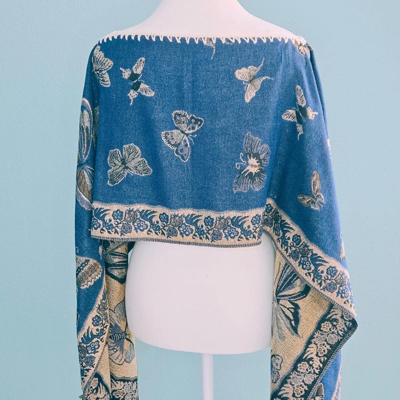 Butterfly Poncho - Etsy