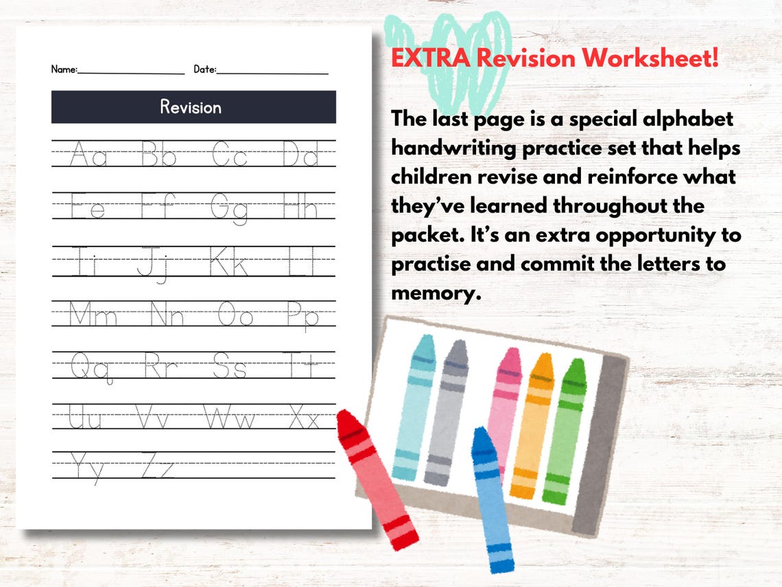 Pre-k, Preschool Kindergarten Alphabet Tracing Worksheets Upper ...