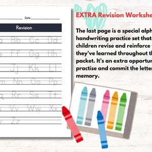 Pre-k, Preschool + Kindergarten Alphabet Tracing Worksheets | Upper ...