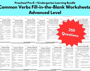 Verb Tenses Bundle - Etsy Canada