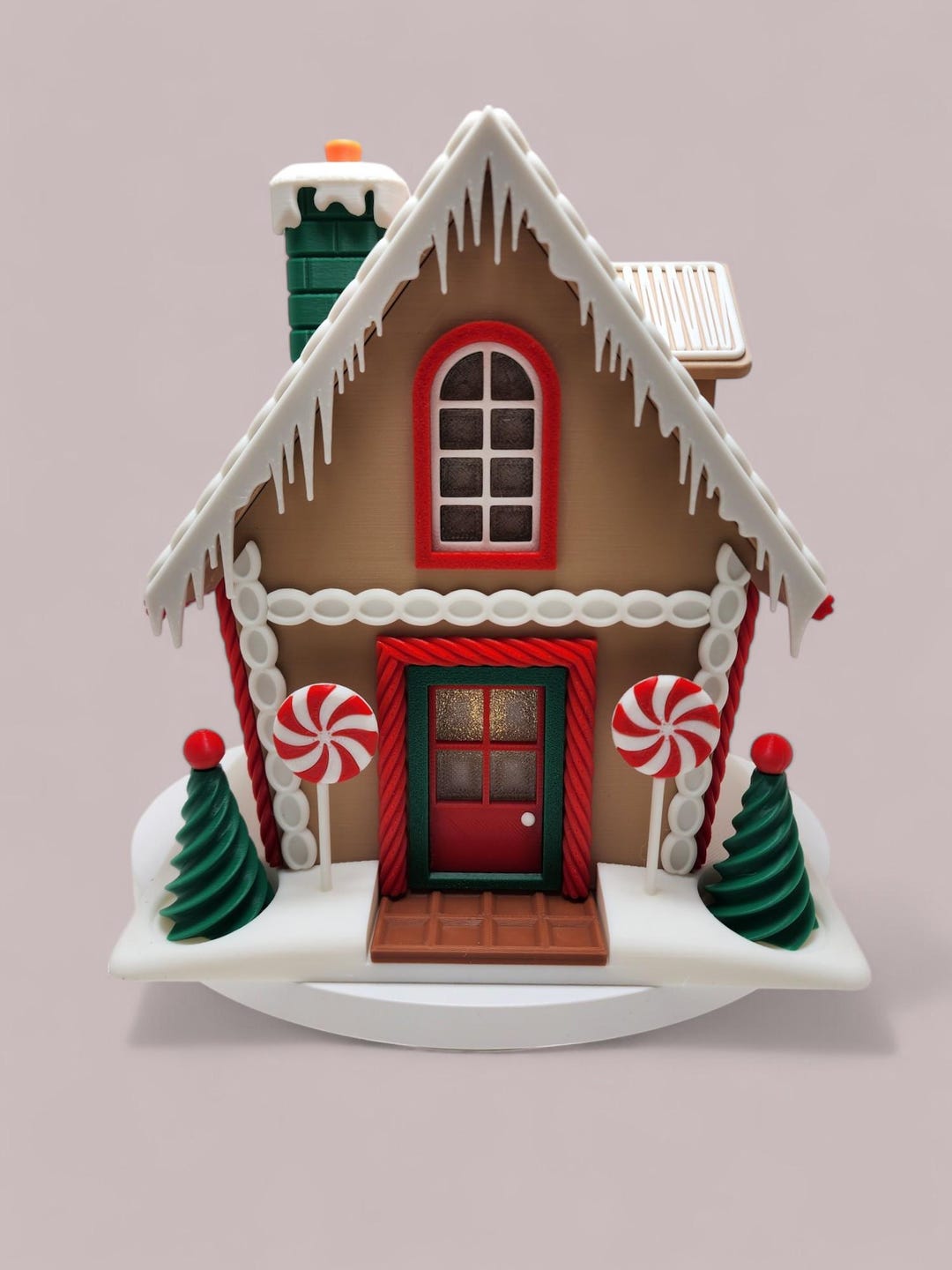 3d Printed Gingerbread Christmas House - Etsy