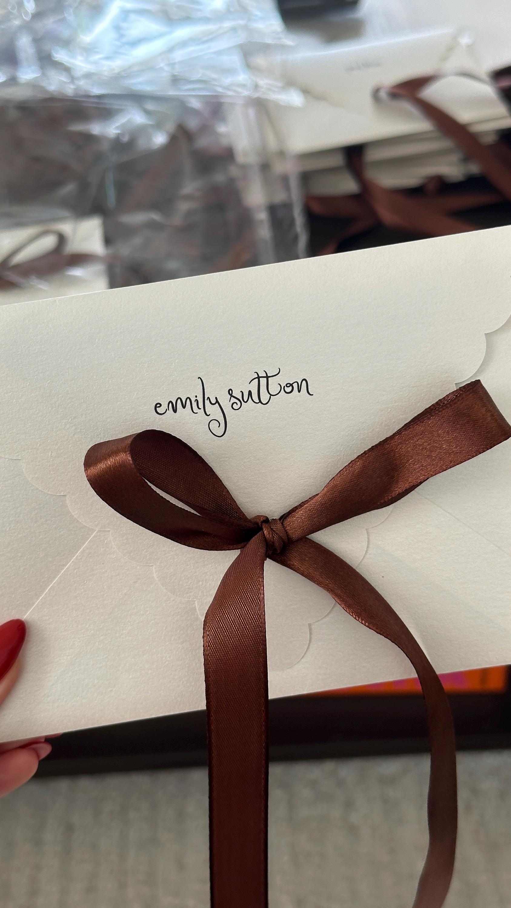 C6 Envelope Template With Ribbon Closure - Etsy