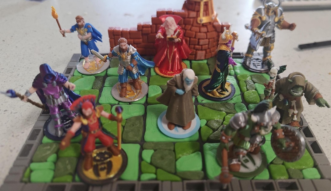Heroquest Bonus Character Pack: 10 Multicolour 3D Printed Miniatures - Etsy