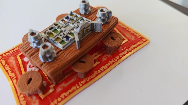 Colour 3D Printed Heroquest-scale Table type A, Zargons Cover - Etsy