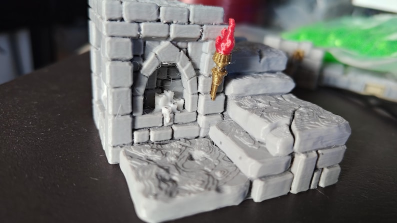 Heroquest Premium Coloured 3d Printed Modular Board Plus All Walls ...