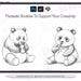 150 Panda Procreate Brushes - Adorable Collection for Panda-themed ...