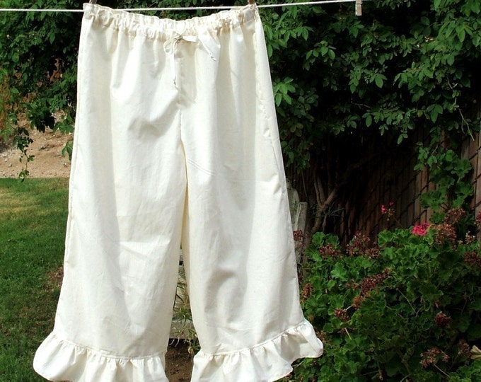 Womens Bohemian Pantaloons Bloomers XS - 2X Cotton Palazzo Pants Custom ...