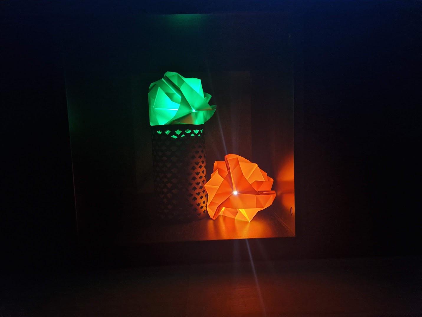 Origami Smart Battery Light - Etsy