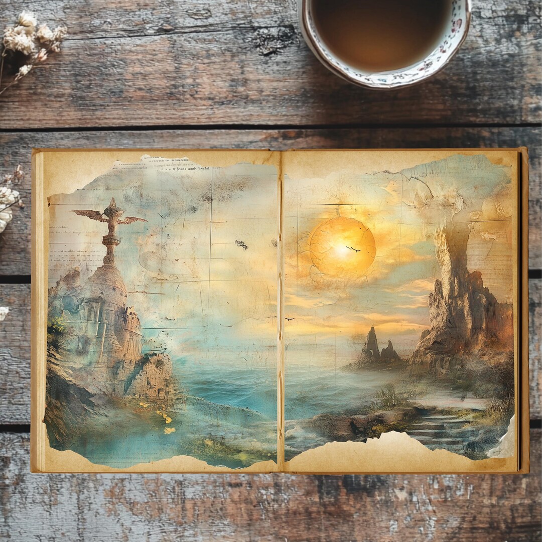 Twilight Keepsakes | 18th-century Fairy Tale Junk Journal Pages ...