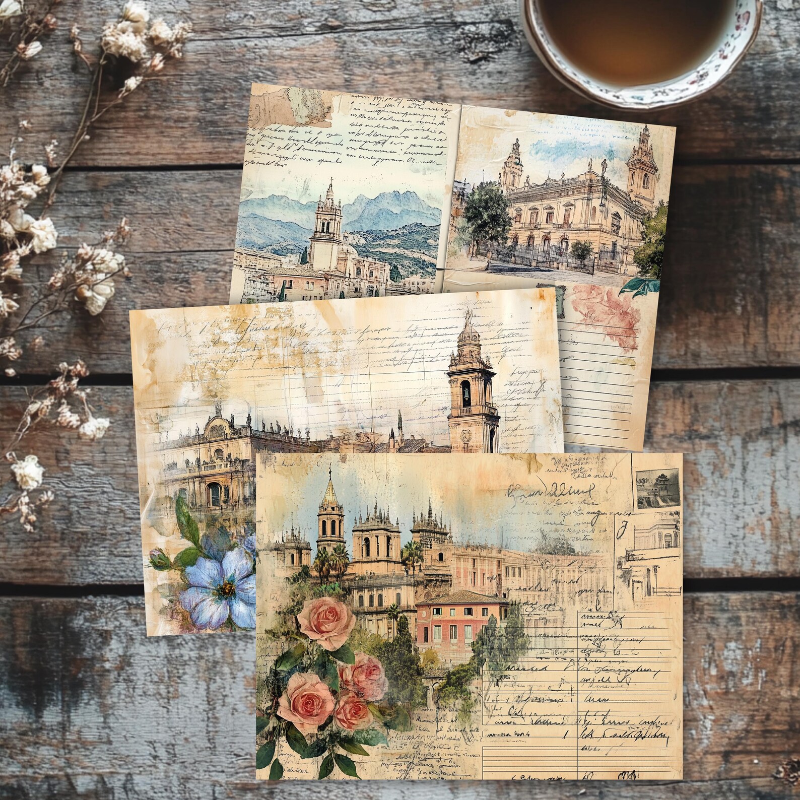 Iberian Grandeur Collection | Spanish Architecture Inspired Junk ...