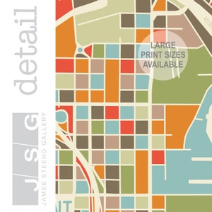 Walker's Point – Milwaukee, Wisconsin Neighborhood Art Map Print by ...