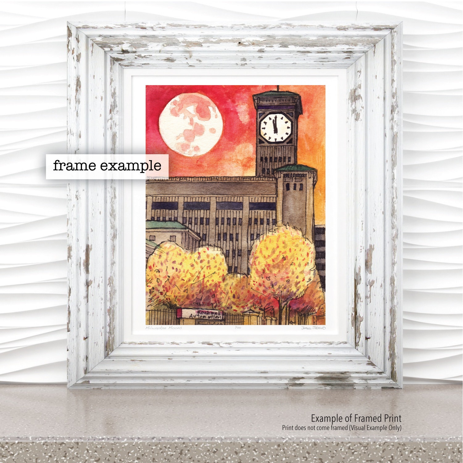 Milwaukee Wall Clock - Etsy