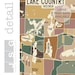 Lake Country - Wisconsin Art Map Print (waukesha County) by James ...