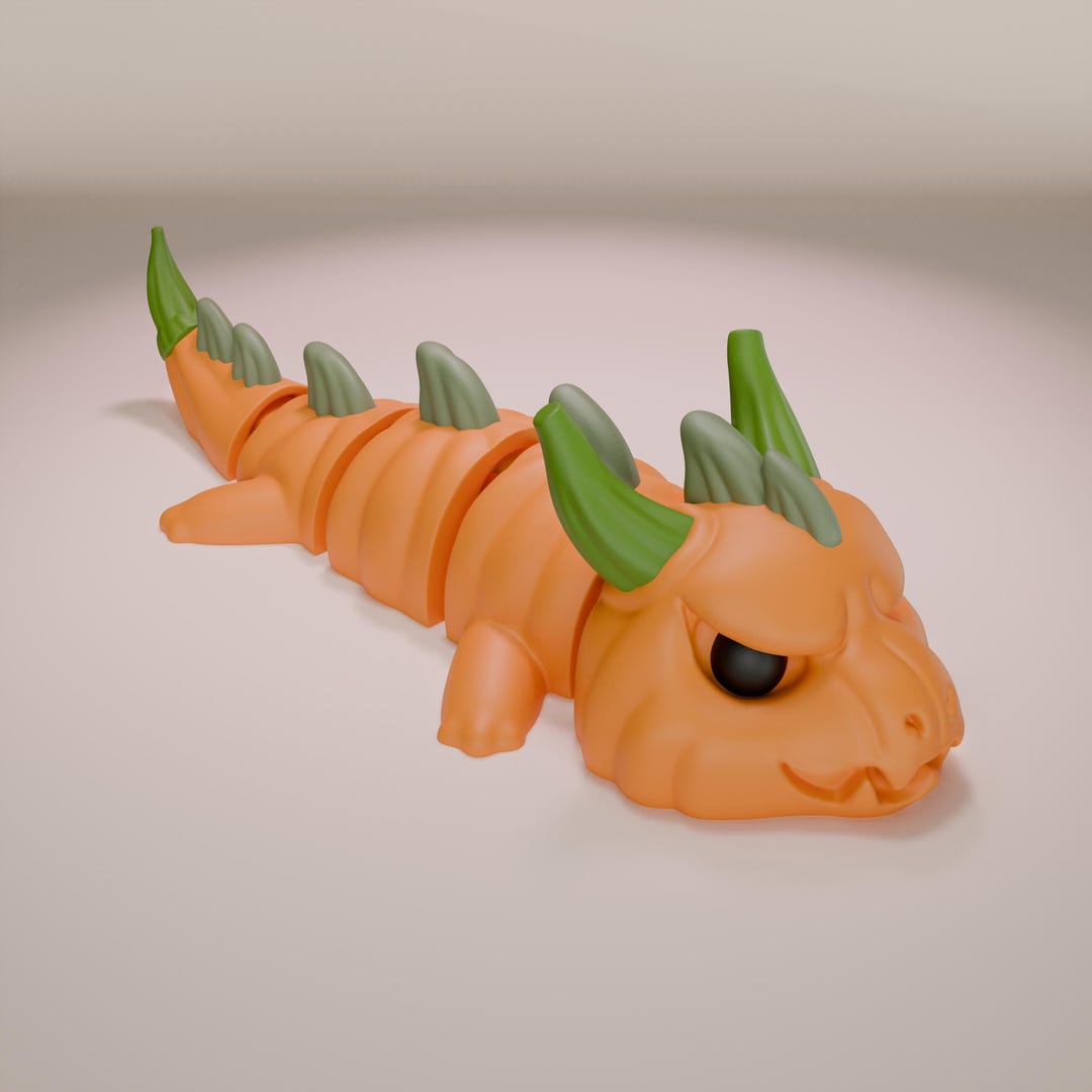 Simon the Pumkin Dragon - Etsy