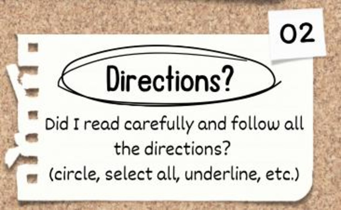 Am I Really Done? Self-check Poster | Editable Printable for Student ...