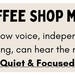 Voice Level Modes Poster | Movie, Coffee Shop, Restaurant Theme ...