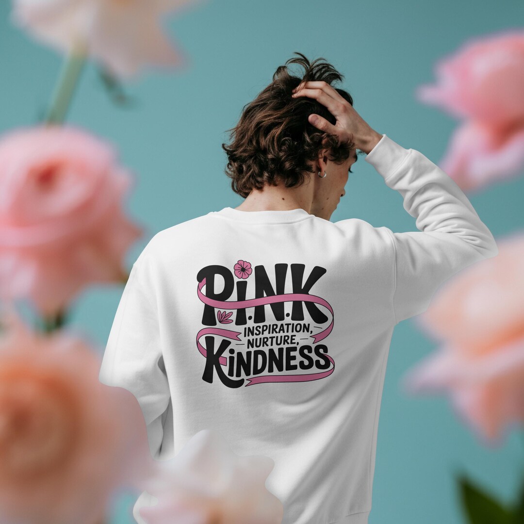 Breast Cancer Awareness PNG, Pink Ribbon, Kindness Inspiration, Instant ...