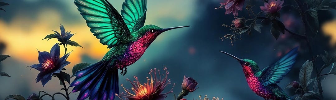 Hummingbird Wine Tumbler Wrap 12 Oz Vinyl Decal Colorful Floral Custom ...