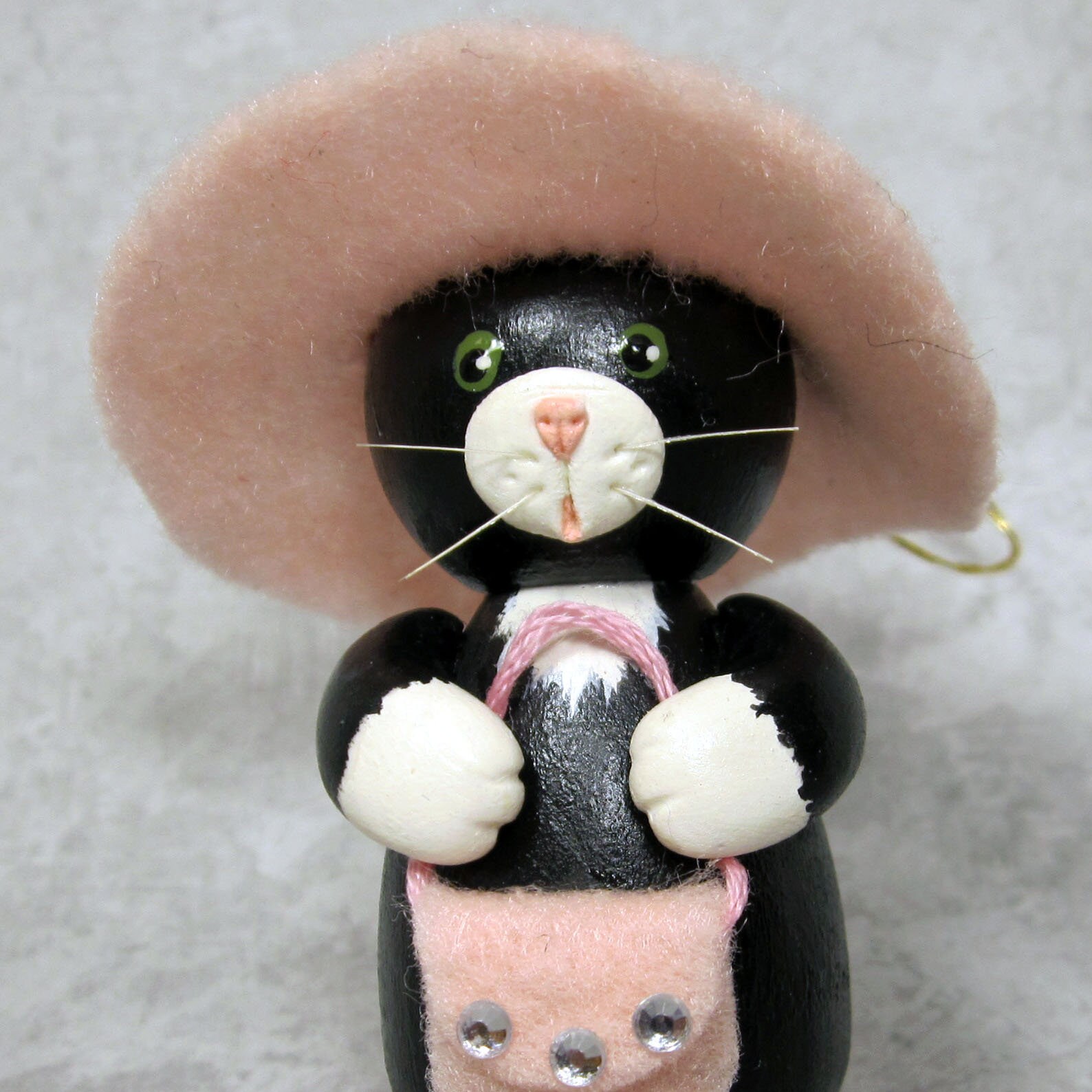 Miss Kitty Ornament - Etsy