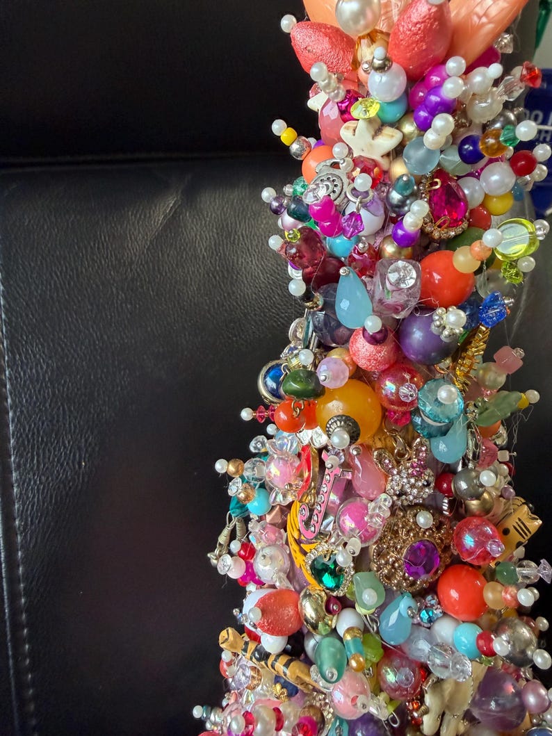 Vintage Jewelry Christmas Tree - Etsy