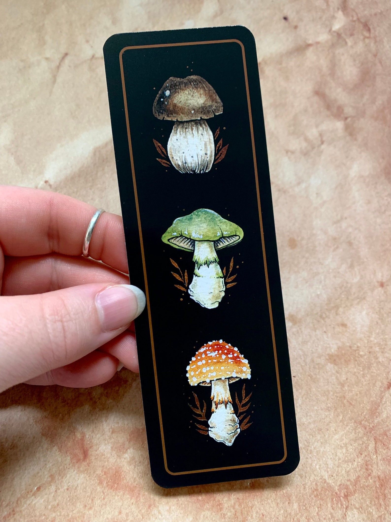 Mushroom Bookmark Cottage Core Bookmark Mycology Gift - Etsy