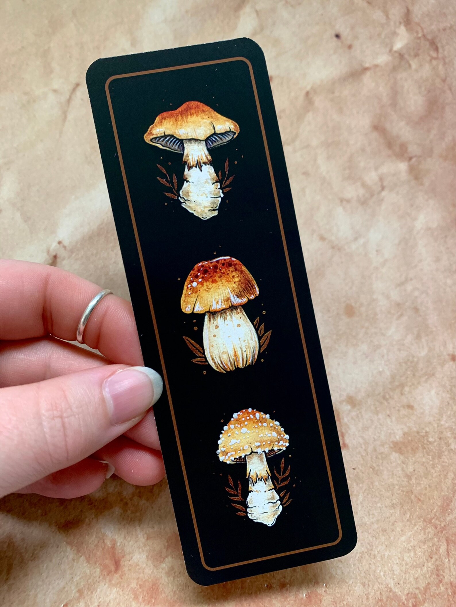 Mushroom Bookmark Cottage Core Bookmark Mycology Gift | Etsy