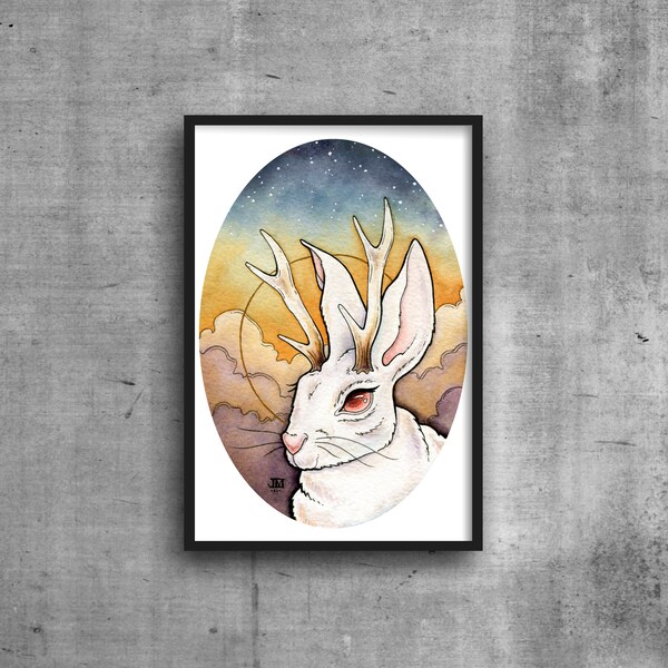 Jackalope Art - Etsy