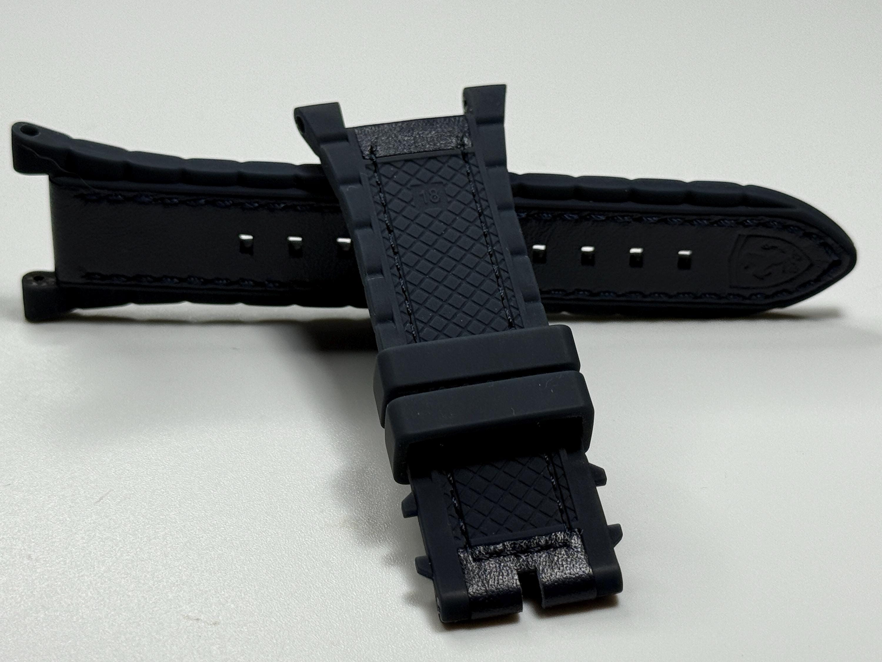 30MM Original Replacement Straps for Scuderia Ferrari Watches Rubber ...