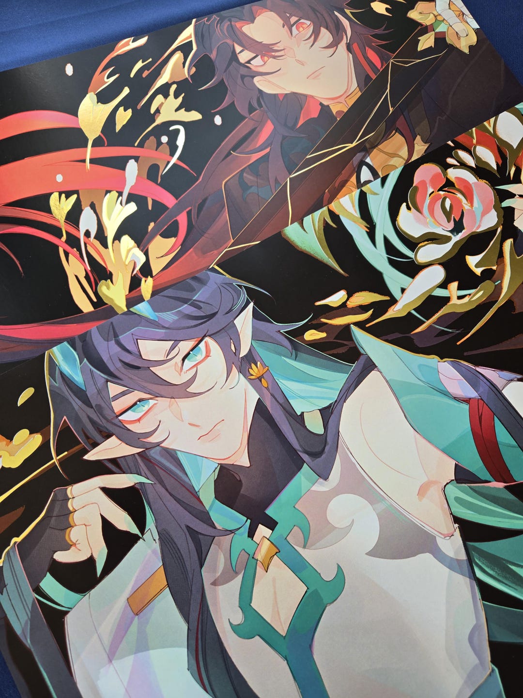 Gold-foil Honkai Star Rail Renheng Prints & Photocards - Etsy