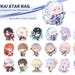 Honkai Star Rail HSR Holographic Star Foil Stickers - Etsy
