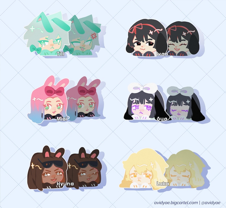 Alien Stage Bunny Charms - Etsy
