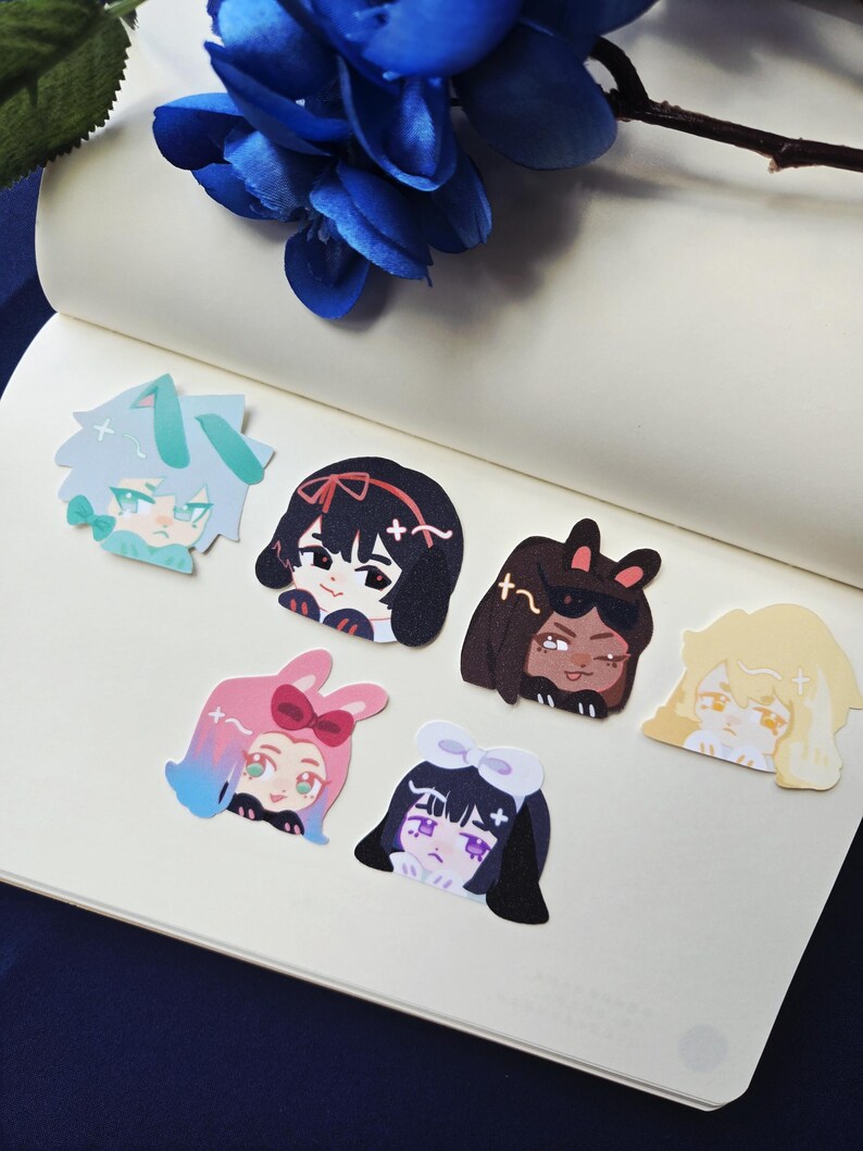 Alien Stage Bunny Stickers - Etsy