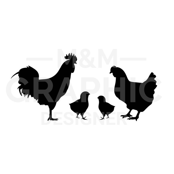 Chicken Wall Decal - Etsy