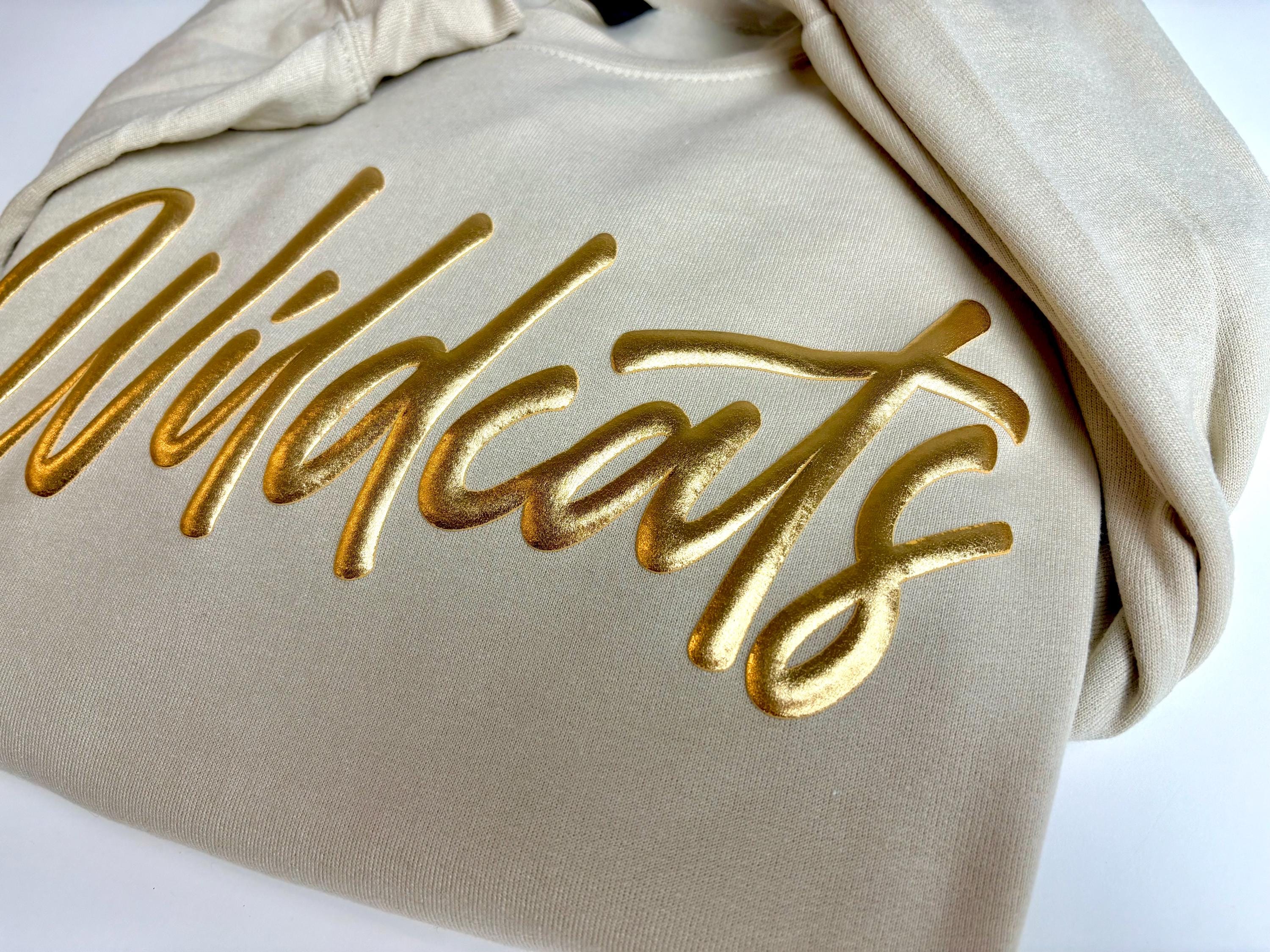 Custom Gold Metallic Puff - Etsy