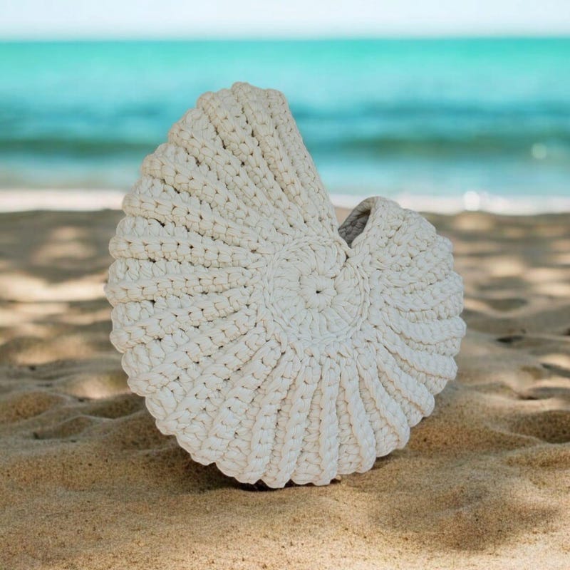 Crochet Seashell - Etsy