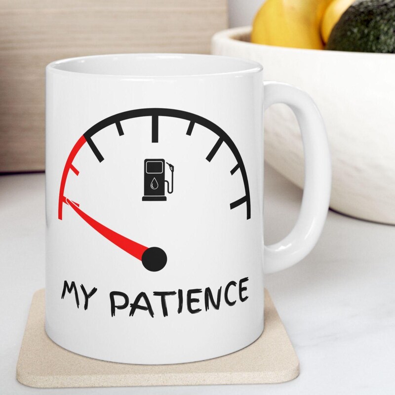Fuel Gauge Mug - Etsy