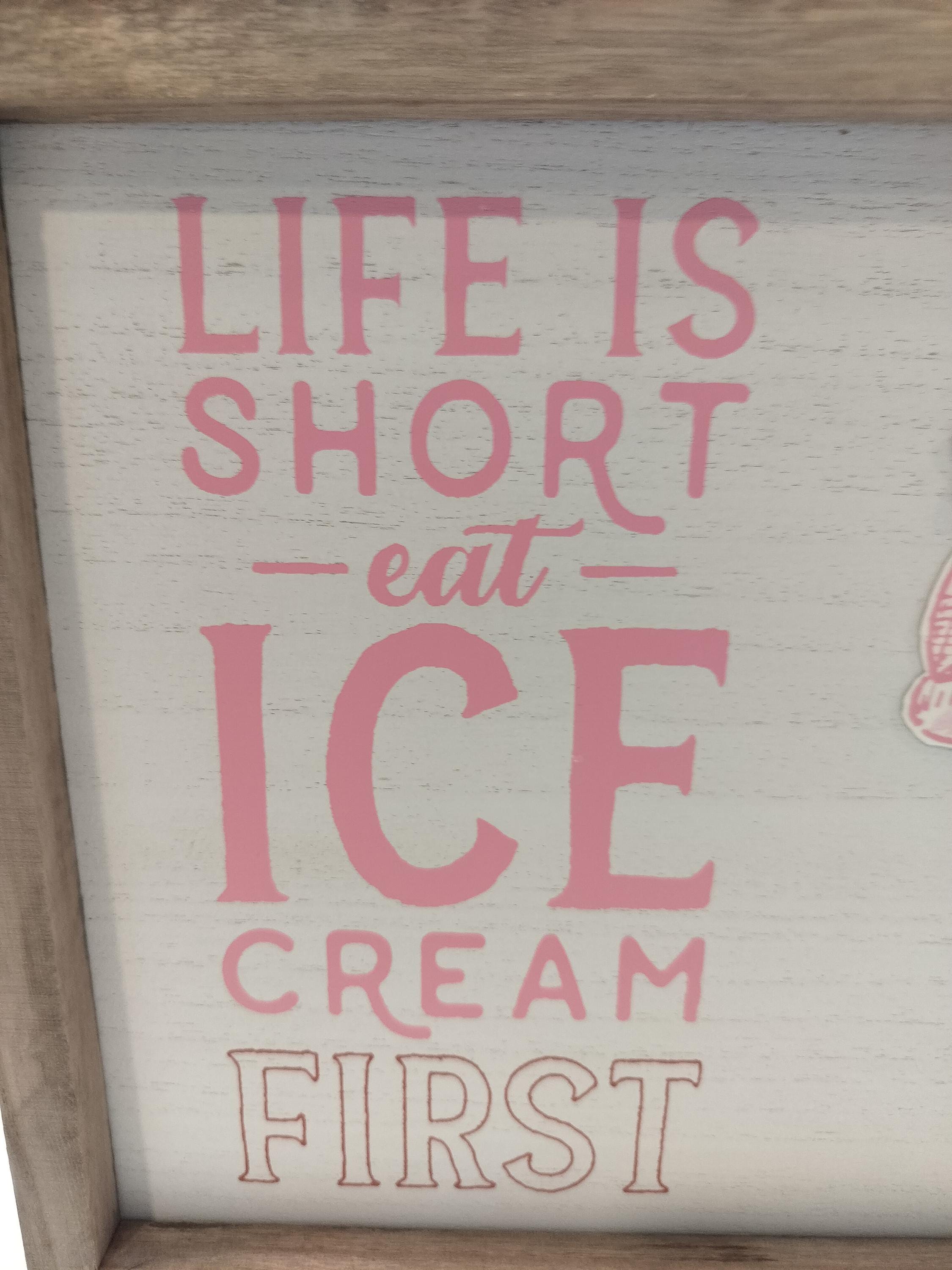 Eat Ice Cream First - Etsy