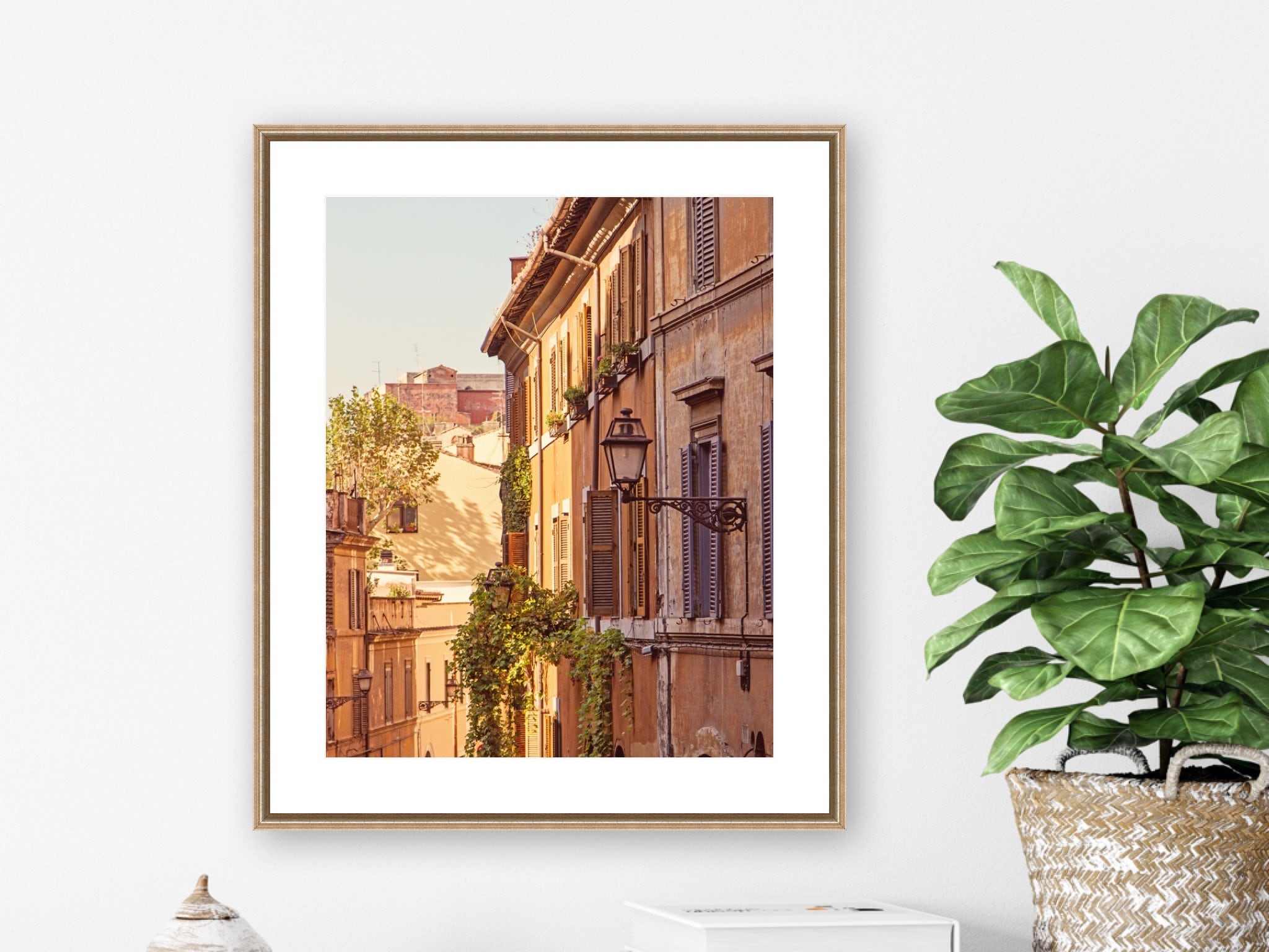 Rome Italy Wall Art Print, Rustic Italy Photography Wall Decor, Rome ...