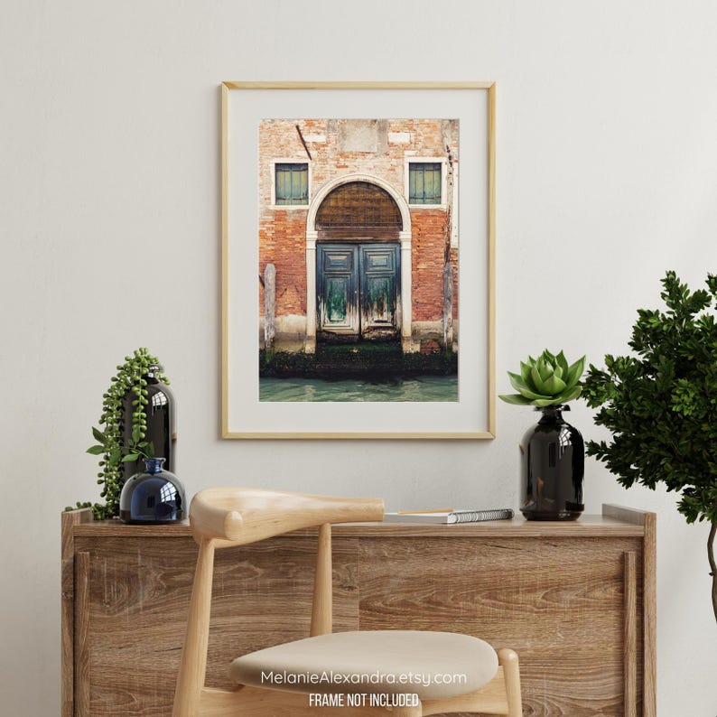 Rustic Venice Door Print | Italy Wall Art | Venice Travel Photography ...