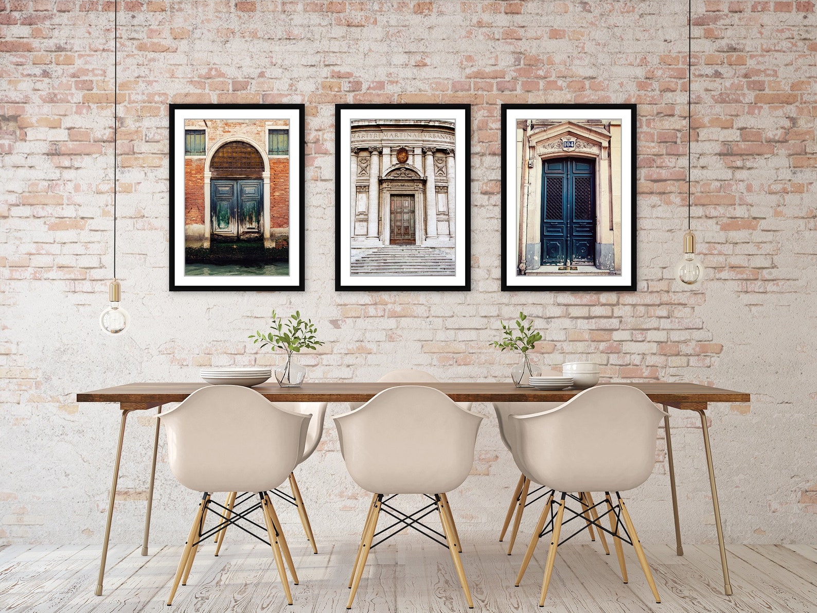 Venice Canal Door Photography Rustic Wall Art Print Italy Travel ...