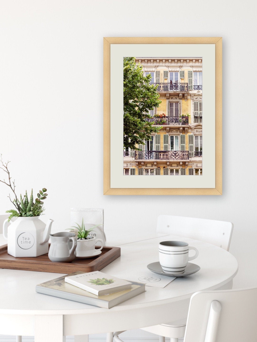 French Riviera Wall Art, France Architecture Photography Print, Sunny ...
