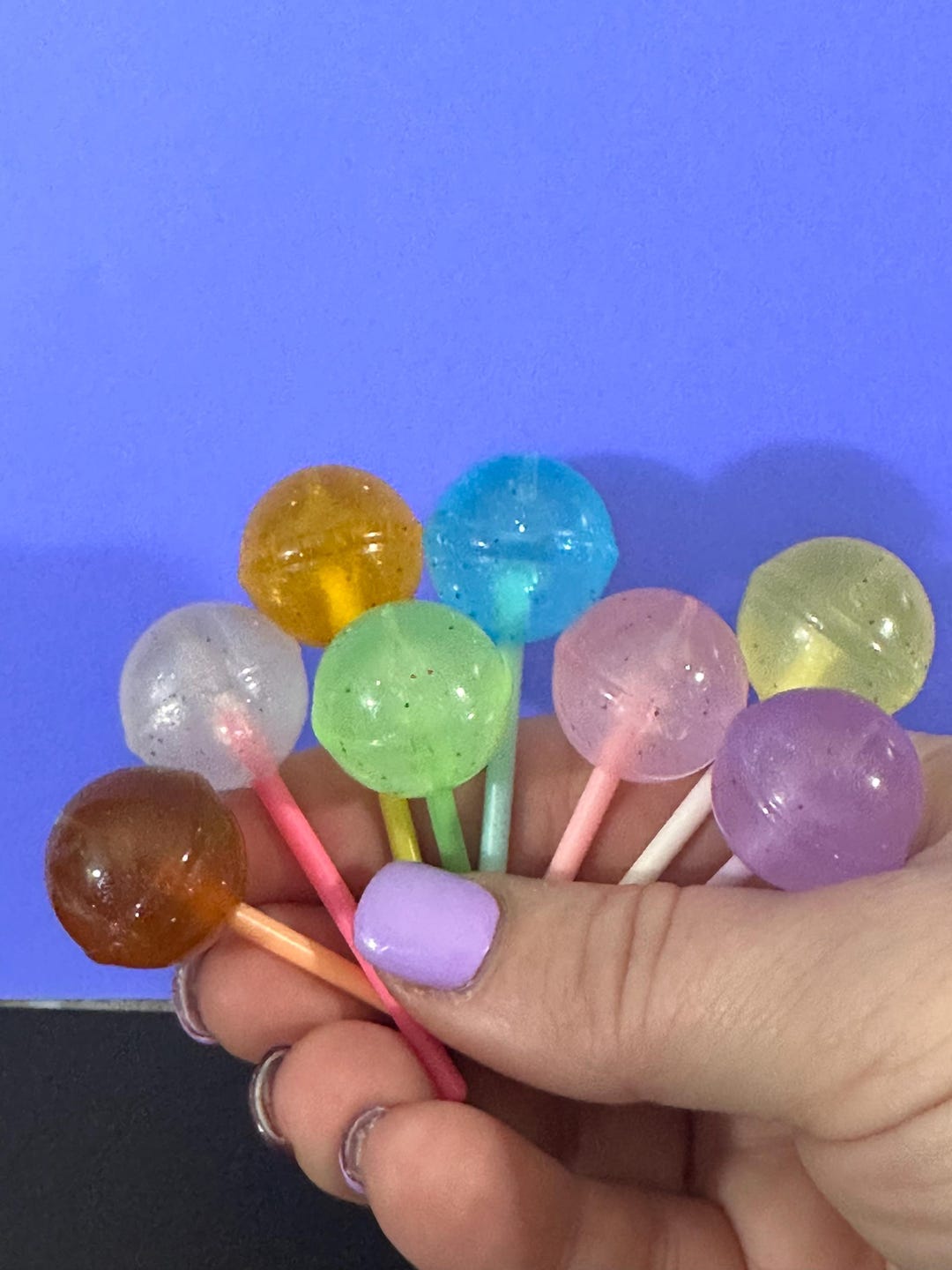 Resin Lollipop Fidget Stim Toy: Realistic Sensory Lolliprop - Etsy