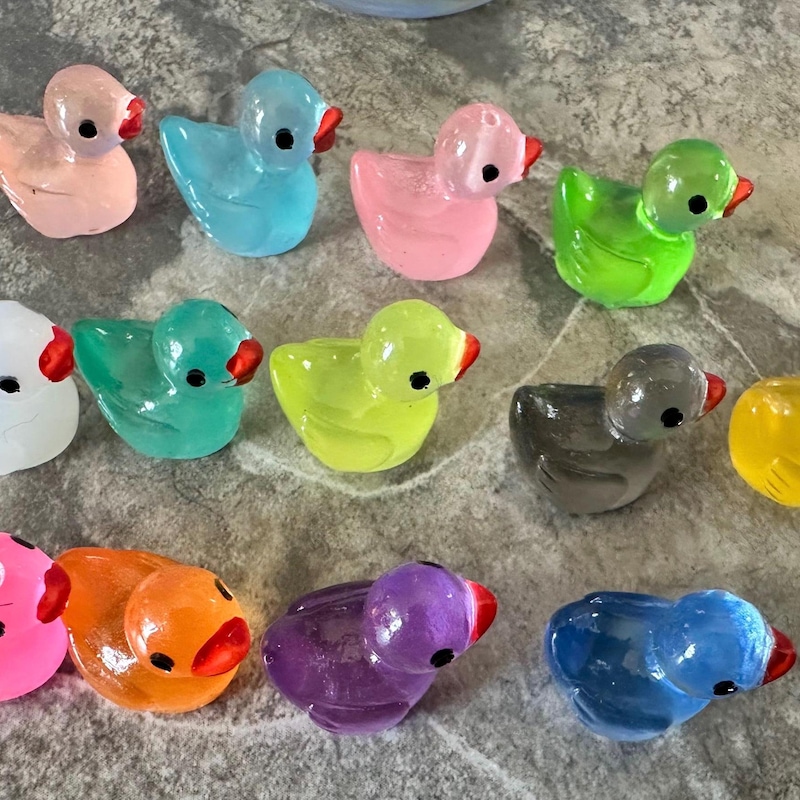 Mini Plastic Ducks - Etsy