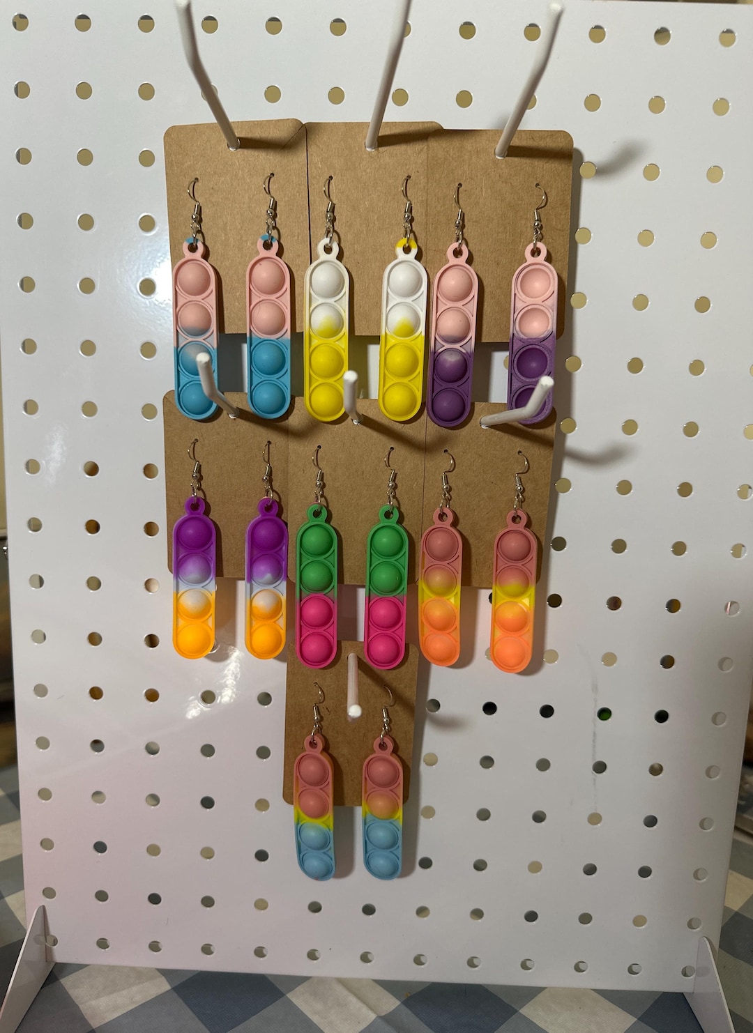 Sensory Fidget Popper Earrings for Fun-loving Souls - Ideal for ...