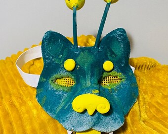 Alien Cat Therian Mask - Etsy