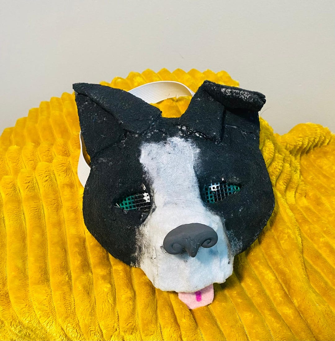 Border Collie Therian Mask - Etsy