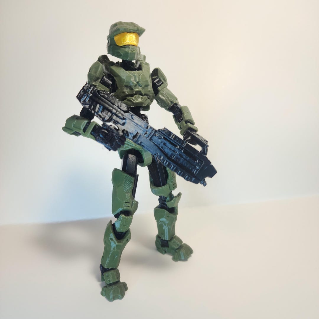 Dummy 13 - Master Chief - Halo - Articulated Figure - Etsy Canada
