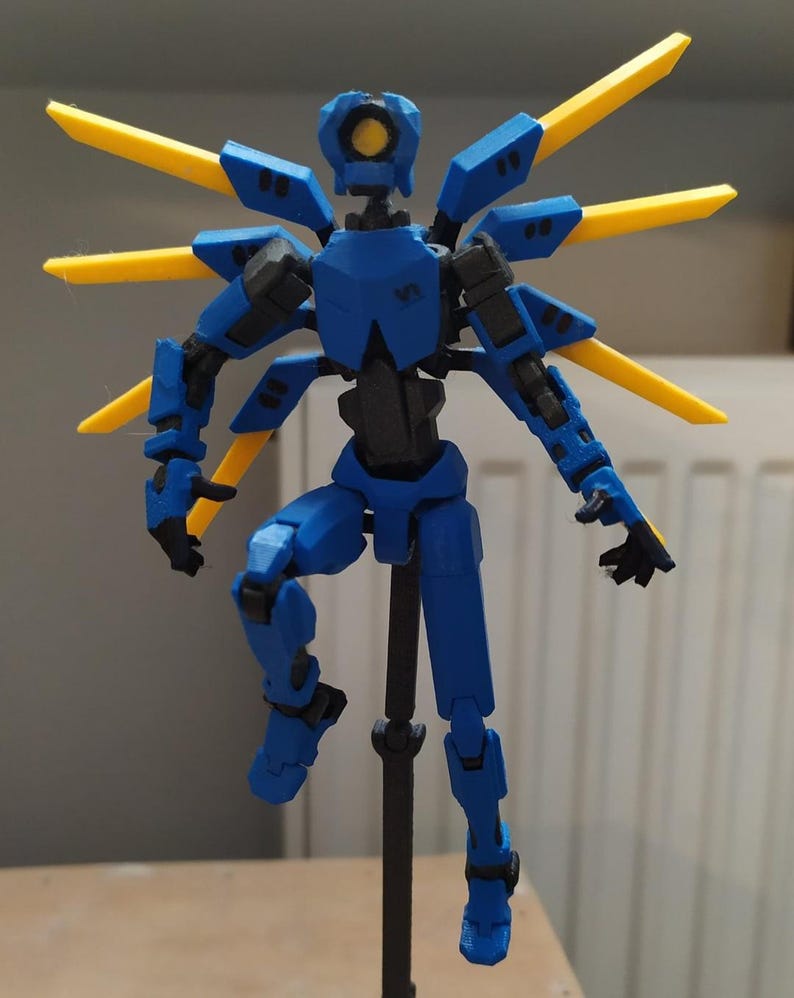 ULTRAKILL V1/V2 DUMMY 13 Articulated Collectible Action Figure - Etsy ...