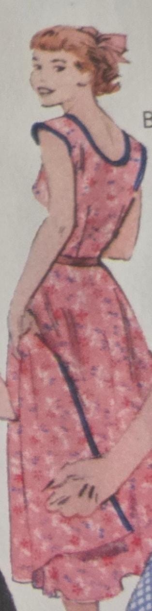 Retro Butterick '52 B4790 Fast & Easy MISSES' WRAP DRESS: Very Easy ...