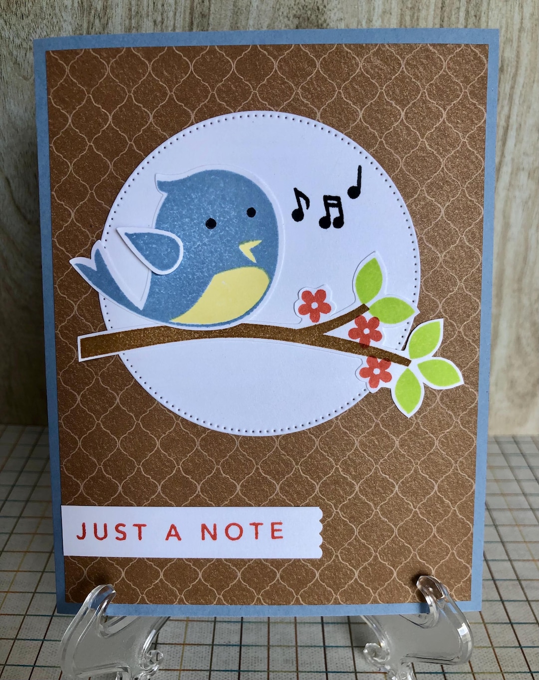 Songbird Note Card-blank Inside - Etsy